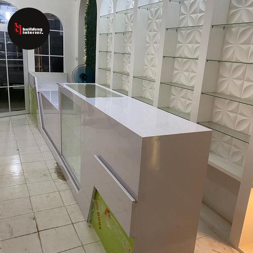 Jual MEJA BAR / MEJA RESEPSIONIS KANTOR/MEJA BARISTA/ CAFFE TABLE ...