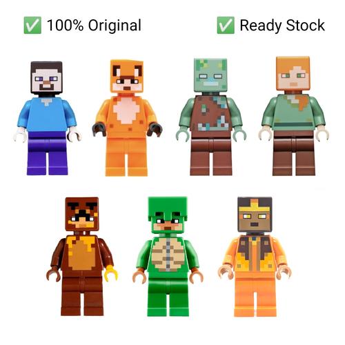 Jual Lego Minifigure Minecraft - Biru - Jakarta Selatan - Lil-McBrick ...