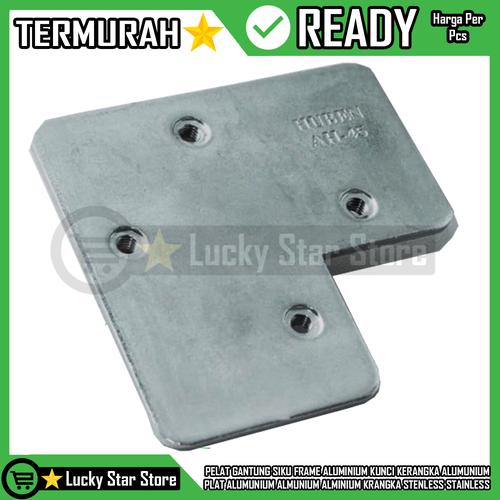 Jual Plat Gantung Siku Frame Aluminium Kunci Kerangka Alumunium Pelat ...