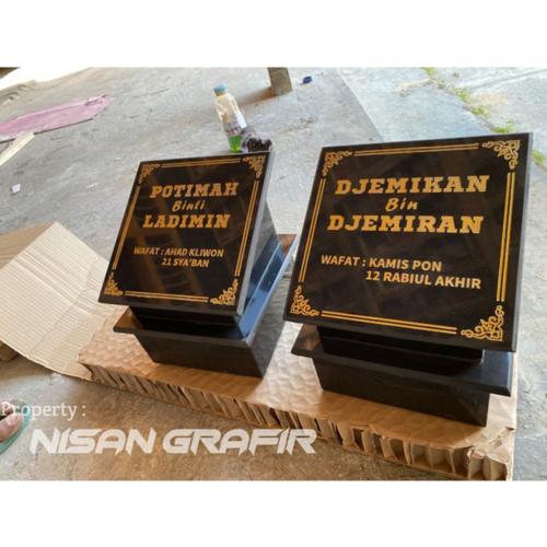 Jual NISAN MAKAM GRANIT UKURAN 20x20 - Kab. Ponorogo - nisan_grafir ...