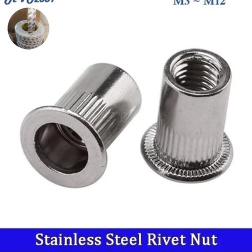 Jual mur rivet nut m10 stainless 304.rivet nut m10 ss 304.nut rivet m10 ...
