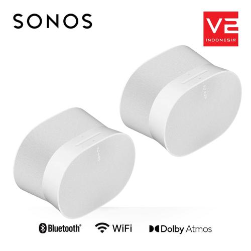 Promo Sonos 2x Era 300 + Sub Gen3 Set Wireless Speaker HiFi System - White Cicil 0% 3x - Kota ...