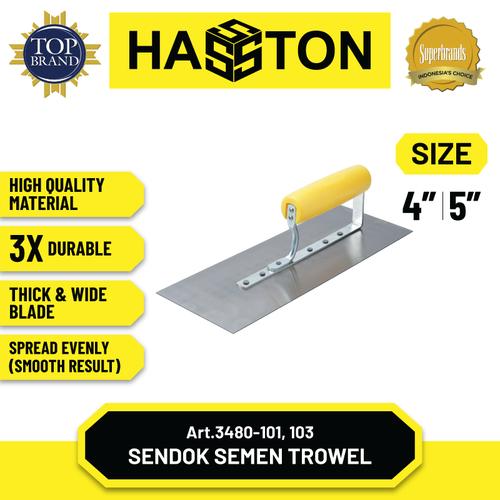 Promo Hasston Sendok Semen Trowel 5”x11” / Cetok Semen Plester (3480 ...