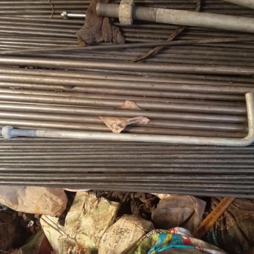 Jual baut angkur L angker anchor bolt baja as st41 hotdip hot dip ...