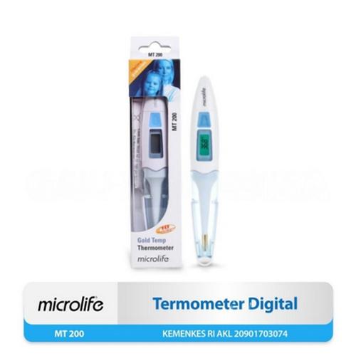 Jual Termometer Digital Microlife MT-200 Gold Tip - Jakarta Barat ...