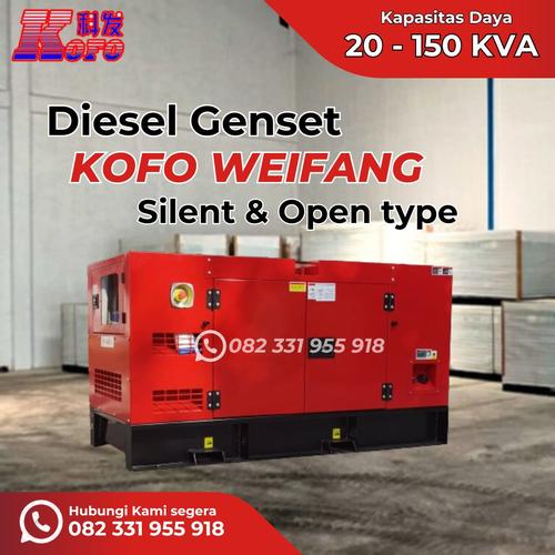 Jual Diesel Genset Kofo Weifang 50 Kva 3 Phase Solar - Kota Surabaya ...
