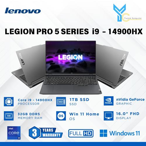 Jual Lenovo Legion Pro 5 SERIES Core i9 - 14900HX/16GB up to 32GB/1TB ...