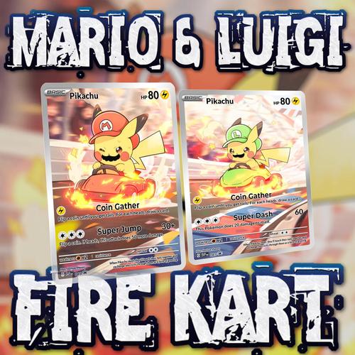 Jual KARTU POKEMON TCG HOLOGRAM SPECIAL GAME - MARIO & LUIGI FIRE KART ...