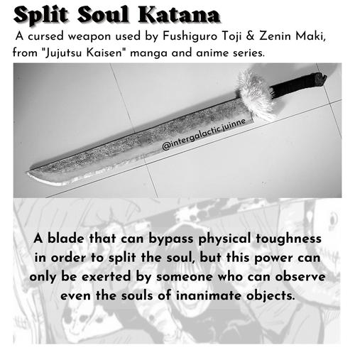 Jual Split Soul Katana / Toji Fushiguro / Maki Zenin / Jujutsu Kaisen ...