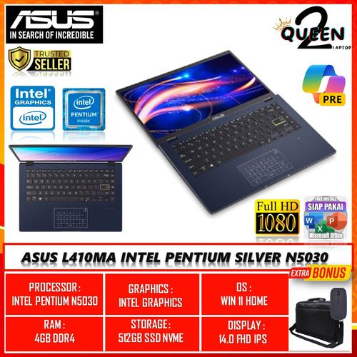 Jual ASUS VIVOBOOK L410MA INTEL PENTIUM SILVER N5030 RAM 4GB DDR4 SSD ...