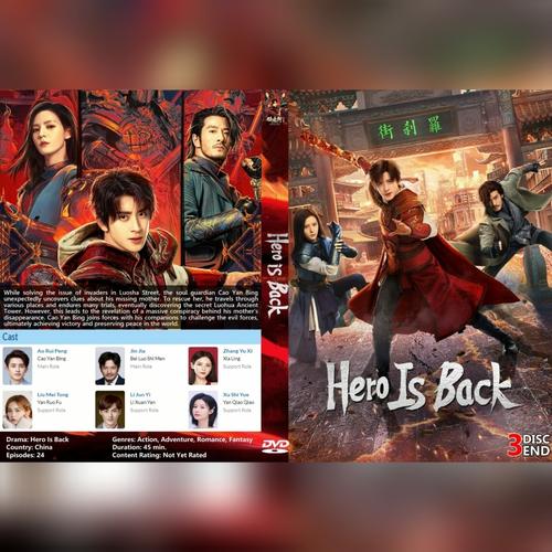 Jual Dvd Series HERO IS BACK [ 2024 ] 3disk-end - Jakarta Barat ...