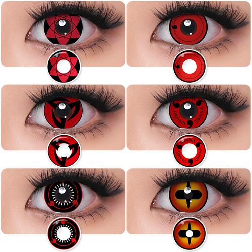 Jual Magister Softlens Cosplay Anime Halloween softlens Naruto ...