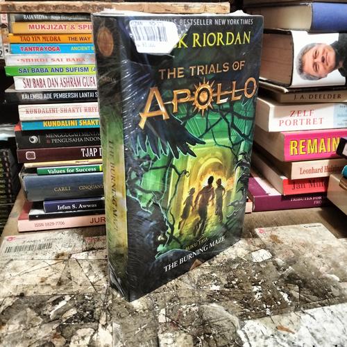 Jual THE TRIALS OF APOLLO 3 The Burning Maze By Rick Riordan - Jakarta ...
