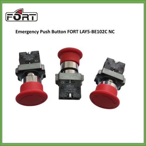 Jual Emergency Push Button FORT LAY5-BE102C NC Warna Merah - Kab ...
