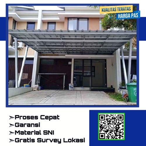 Jual kanopi baja ringan spandek canopy awning - Kota Bekasi - TEDUH ...