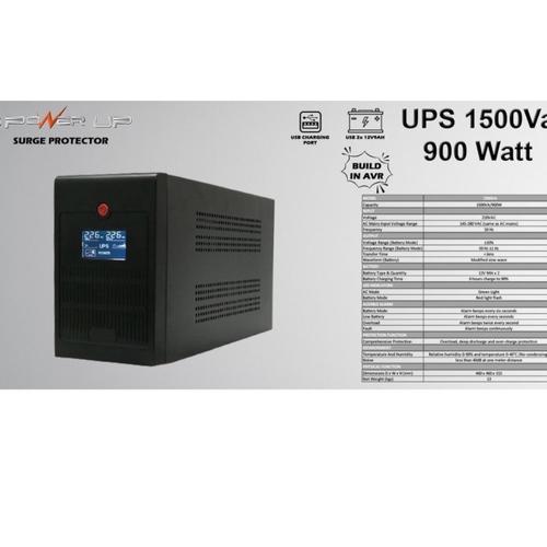 Jual Ups Power Up 1500 + Stabilizer + fan Ups 1500 900W lcd display - Jakarta Pusat - Power ...
