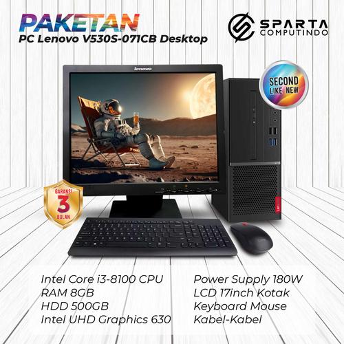 Jual Paketan PC Lenovo V530S-07ICB Desktop Intel Core i3 Gen 8 ...