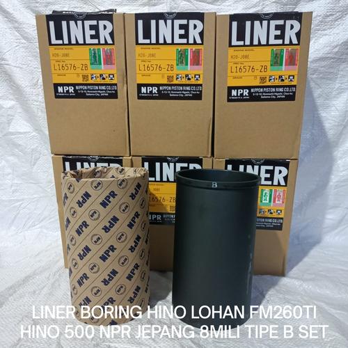 Jual LINER BORING HINO LOHAN FM260TI HINO 500 NPR JEPANG 8MILI TIPE B ...