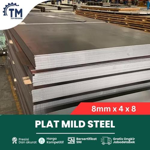 Jual Plat MS 8mm x 4x8 Feet / 1200x2400 mm / 120x240 cm / 1,2x2,4 Meter ...