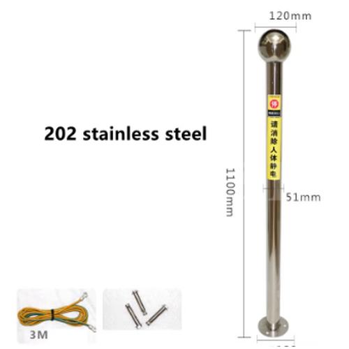 Jual Human body electrostatic discharger ball industrial wall-mounted ...