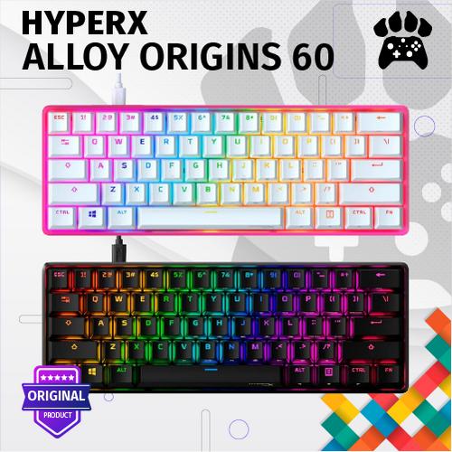 Jual HyperX Alloy Origins 60 Mechanical Gaming Keyboard - Aqua Switch ...