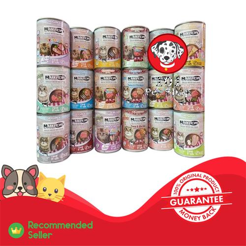 Jual makanan kucing kaleng markotops kitten & adult 400gr - KIT TUNA ...