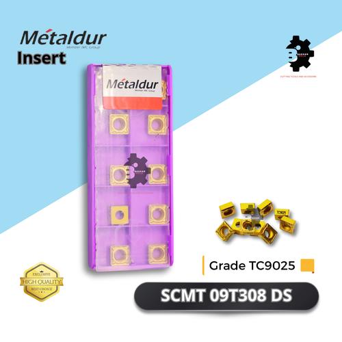Jual INSERT SCMT 09T308 DS Grade TC9025 - Merk METALDUR - Insert Pahat ...