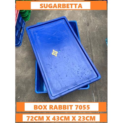Jual BOX CONTAINER SUDAH PLUS TUTUP INDUSTRI RAPAT RABBIT 7055 - 7055 ...
