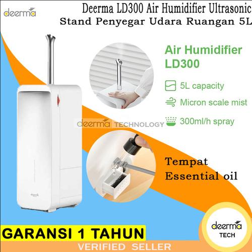 Promo Deerma LD300 Air Humidifier Ultrasonic Stand Penyegar Udara ...