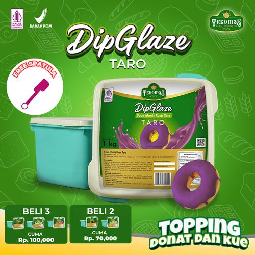 Jual TEKOMAS - Dip Glaze Rasa Taro/Ubi Ungu 1 Kg ECO Topping Donut ...