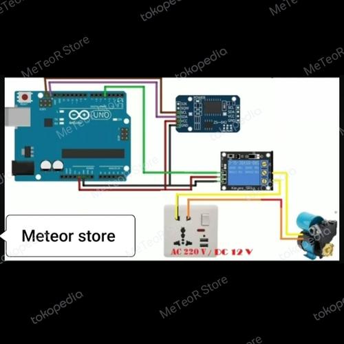 Jual penyiraman tanaman otomatis menggunakan Arduinoo uno r3 rtc ds3231 ...
