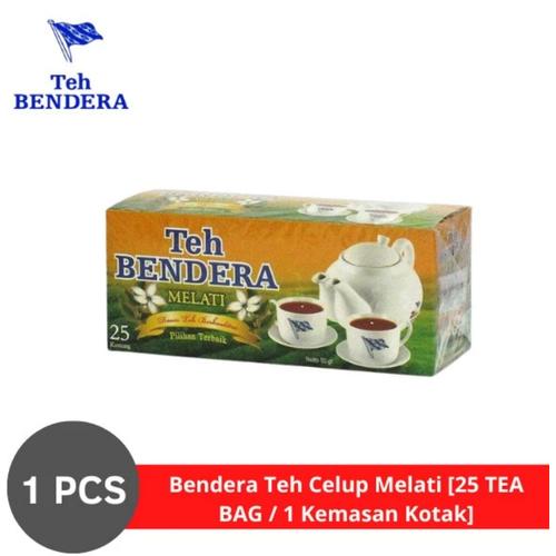 Jual TEH CELUP TEH BENDERA KUNING MELATI 25 TEA BAG - Kota Tangerang ...