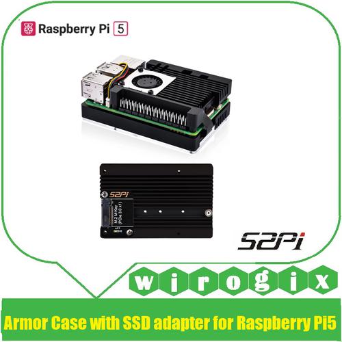 Jual Armor Case with M.2 Adapter for Raspberry Pi 5 - Kab. Bandung ...