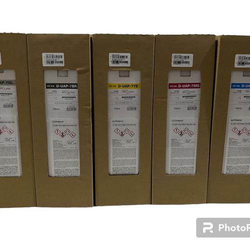 Jual Tinta Roland UV Ink D-UAP-7 750ML Original - D UAP 7CY - Jakarta ...