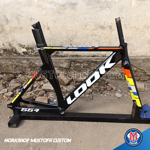Jual Frame Sepeda Fixie Custom Balap Mirip Carbon - Kab. Kediri ...