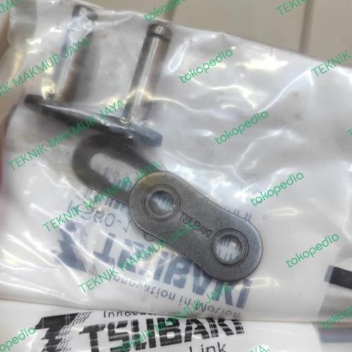 Jual SAMBUNGAN RANTAI RS100-1 TSUBAKI JEPANG CONNECTING LINK CL100-1 ...