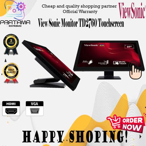 Jual Monitor LED View Sonic TD2760 Touch - Jakarta Pusat - Pratama ...