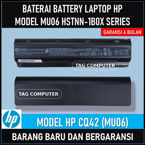Jual BATERAI BATTERY LAPTOP HP MODEL MU06 HSTNN-1B0X SERIES - Jakarta ...