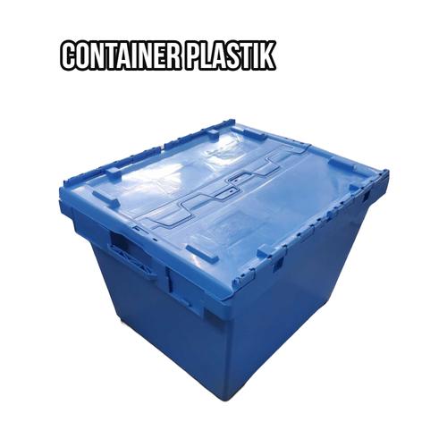 Jual Box Container Plastik Logistik Industri Stackable 50kg 80L ...