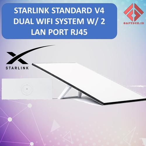 Jual Starlink Standard V4 Dual WIFI System W/ 2 LAN PORT RJ45 - Jakarta ...