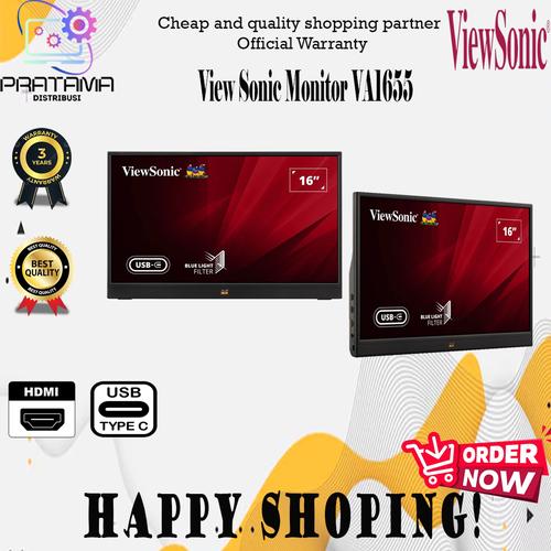 Jual Monitor LED View Sonic VA1655 - Jakarta Pusat - Pratama_Distribusi ...