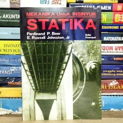 Jual MEKANIKA TEKNIK STATIKA EDISI 4 FERDINAND BEER - Kab. Sleman - Sandjaya_Bookstore | Tokopedia