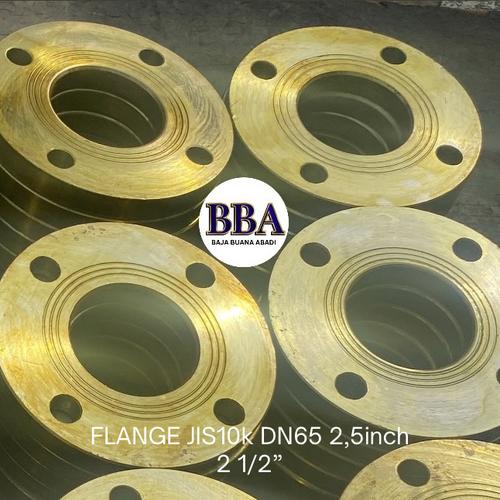 Jual FLANGE BESI JIS10k DN65 2 1/2" (2,5inch) NS LAS BESI - FLANGE BESI ...