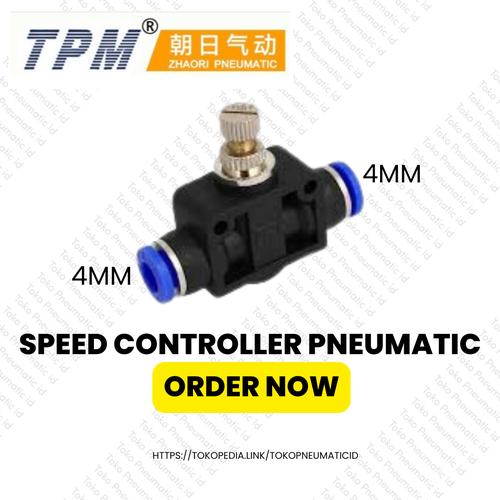 Jual Fitting Pneumatic Speed Control Selang 4mm to 4mm - Jakarta Pusat ...