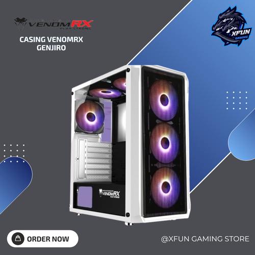 Jual Casing VenomRX GENJIRO Tempered Glass ATX Gaming Case - Kota ...
