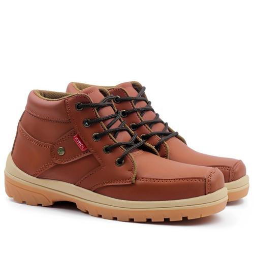 Jual Sepatu Boots Casual Pria Safety Premium Outdoor Kerja Proyek ...