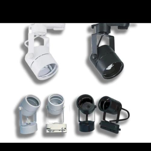 Jual KAP LAMPU SPOTLIGHT RELL TRACK MR16 TUSUK HOUSING - BODY PUTIH ...