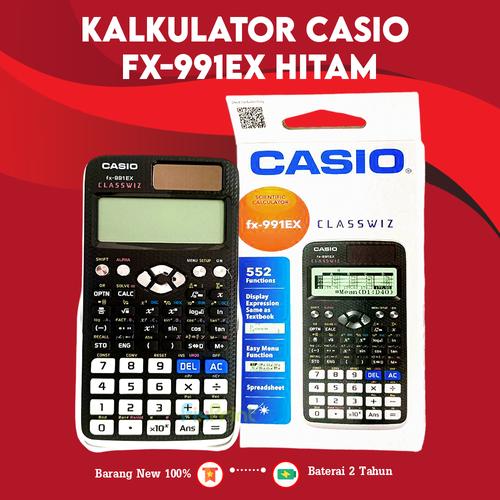 Jual Kalkulator Casio FX 991EX Blue Pink Hitam Black, Calculator ...