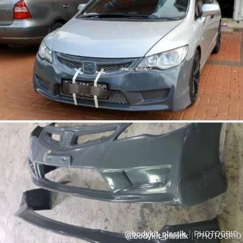 Jual New bodykit bumper depan lips honda civic fd type r - DUraflex Materials SL 14 - Kota ...