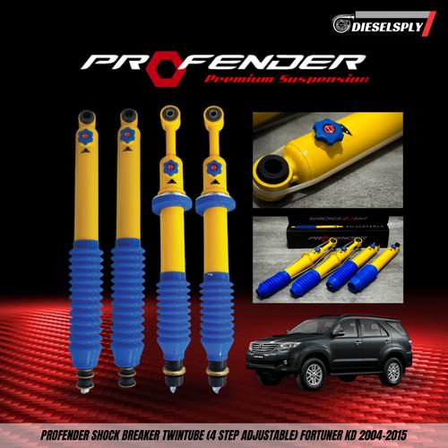 Jual Shock Breaker Profender Twintube (4 Step Adjustable) / Skok Depan Belakang Old Fortuner ...